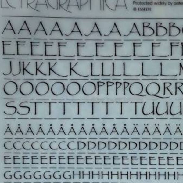 Vintage Lettering - Etsy