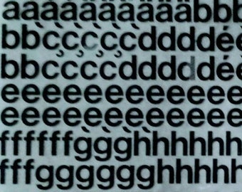 Helvetica numbers | Etsy