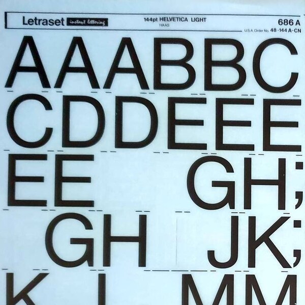 Helvetica Light Font - Etsy