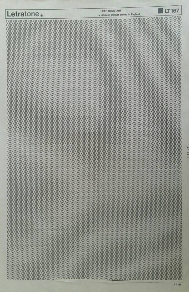 CIRCLES Manga SCREENTONE Letratone Letraset Mecanorma Normatone ...