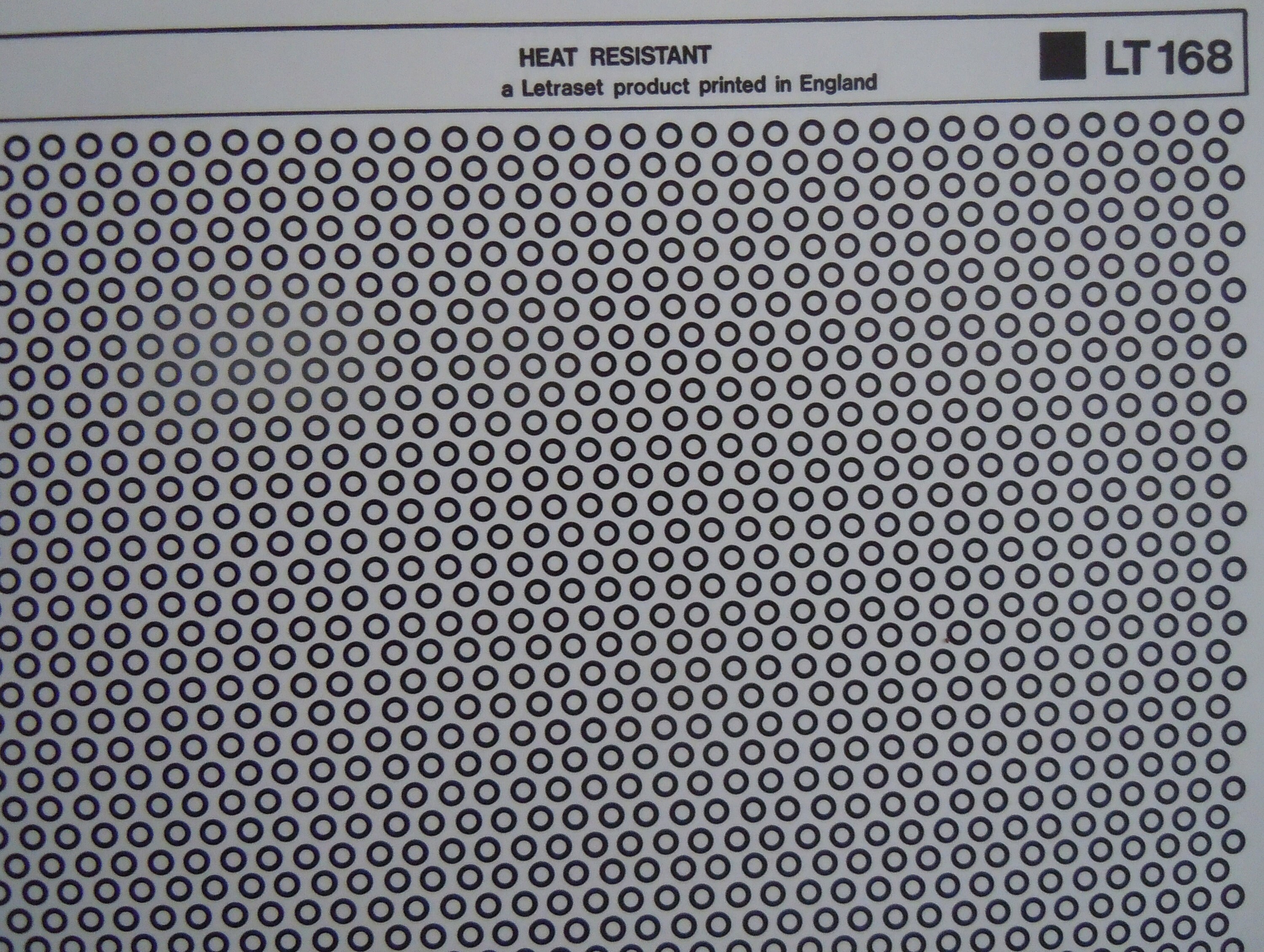 CIRCLES Manga SCREENTONE Letratone Letraset Mecanorma Normatone ...