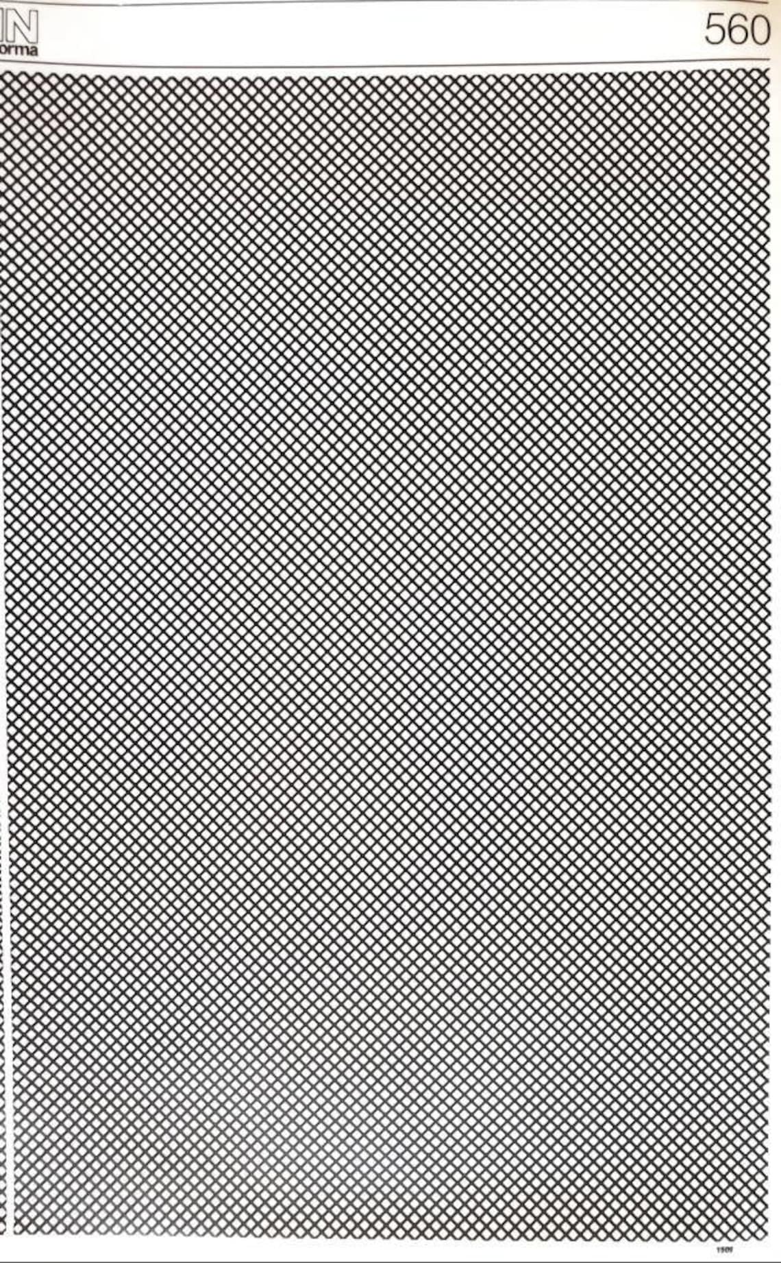 DIAMOND GRID - Manga Screentone Chartpak / Mecanorma Normatone Shading ...