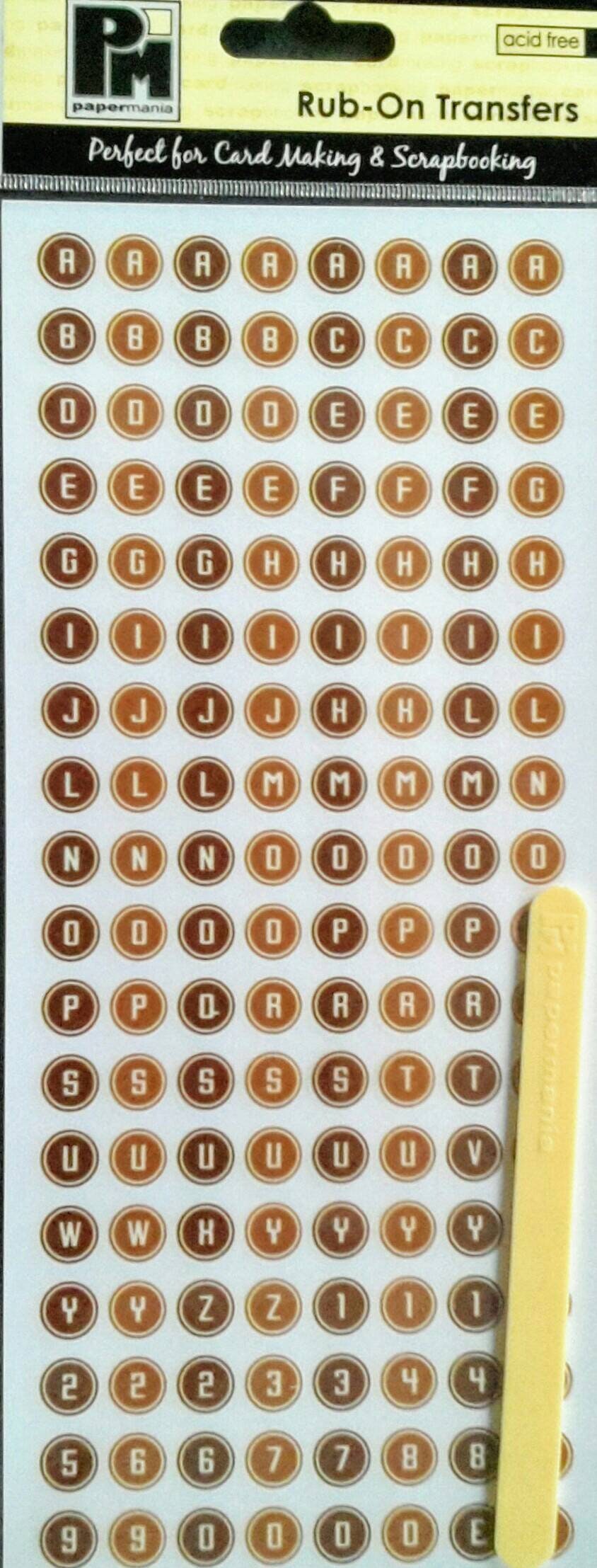 Various Papermania Rub on PICTURES / WORDS / PHRASES Dry Rub - Etsy