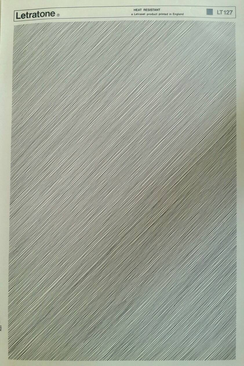 DRAWN DIAGONAL LINES / Hatching - Letratone Manga Screentone Adhesive ...