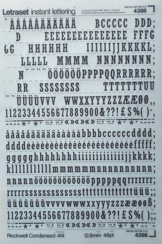 Rockwell Condensed Font