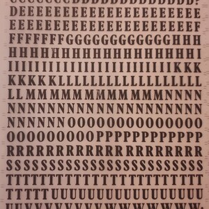 PLANTIN BOLD CONDENSED (10pt/12pt/20pt/24pt/36pt) Mecanorma Letter ...