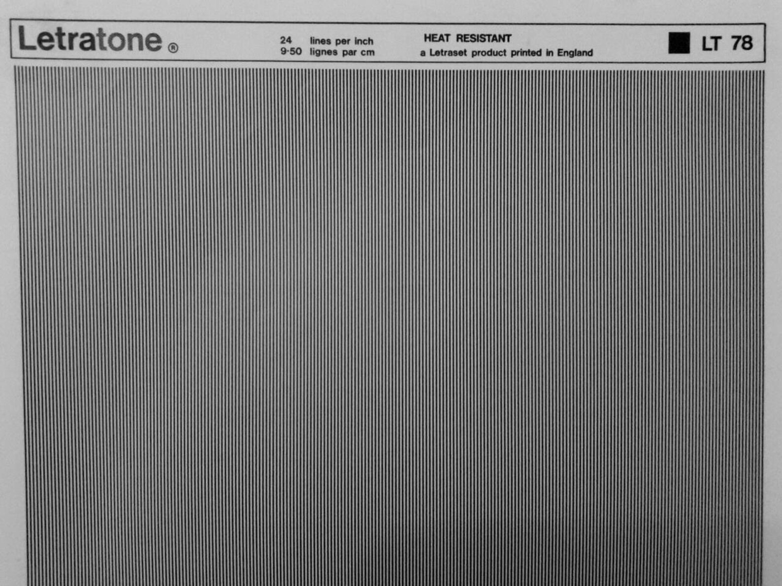 LINES (letraset Numbers From #LT74 - #LT170) Manga SCREENTONE Shading ...