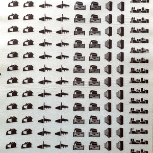 INDUSTRIAL CHART SYMBOLS / Information Pictograms - Black and White ...