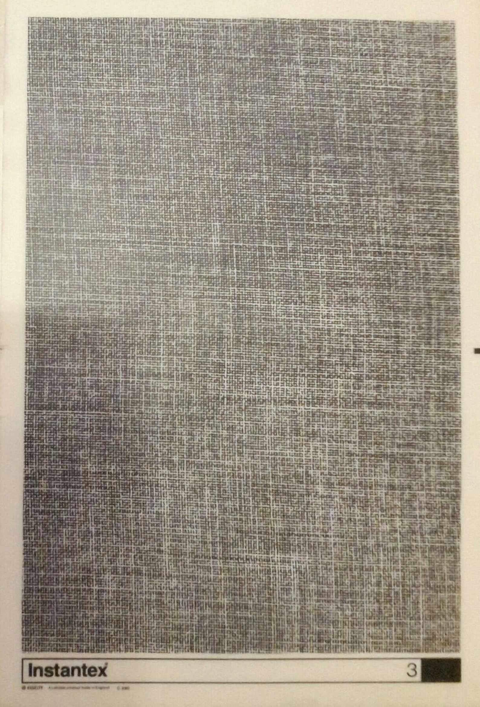 PATTERNS & TEXTURES INSTANTEX Letraset Letratone Rub Down Texture ...