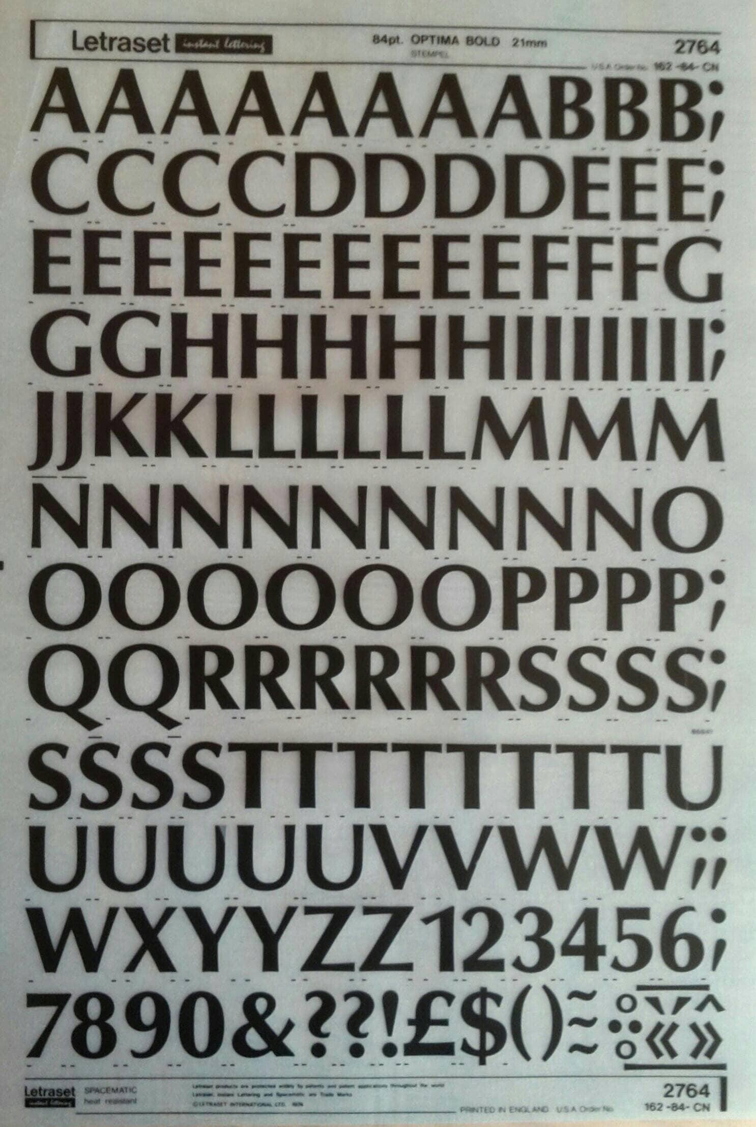 Optima Bold Font