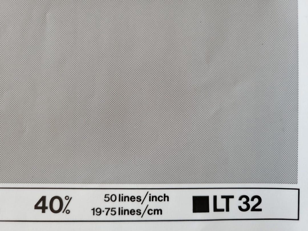 Fine TINTS / SHADING / Co Ordinated DOTS Screentone 30-40-50-60-70-80% ...