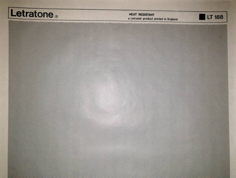 WAVES / SEA / Water - Manga SCREENTONE Letraset Adhesive Sheets Screens ...