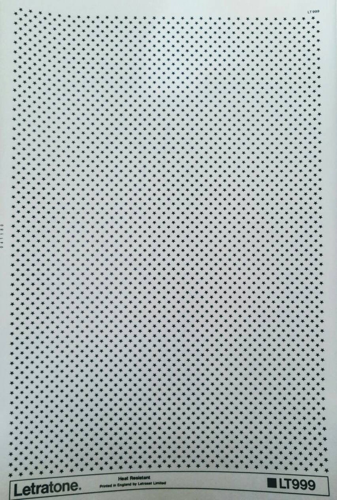 STARS - Manga Screentone Letratone Letraset / Mecanorma Shading Film ...