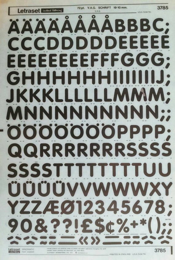 Rub On Letters For Glass