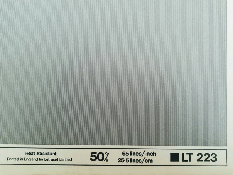 LINES / LINE RULES letraset Numbers From LT219 LT803 | Etsy UK