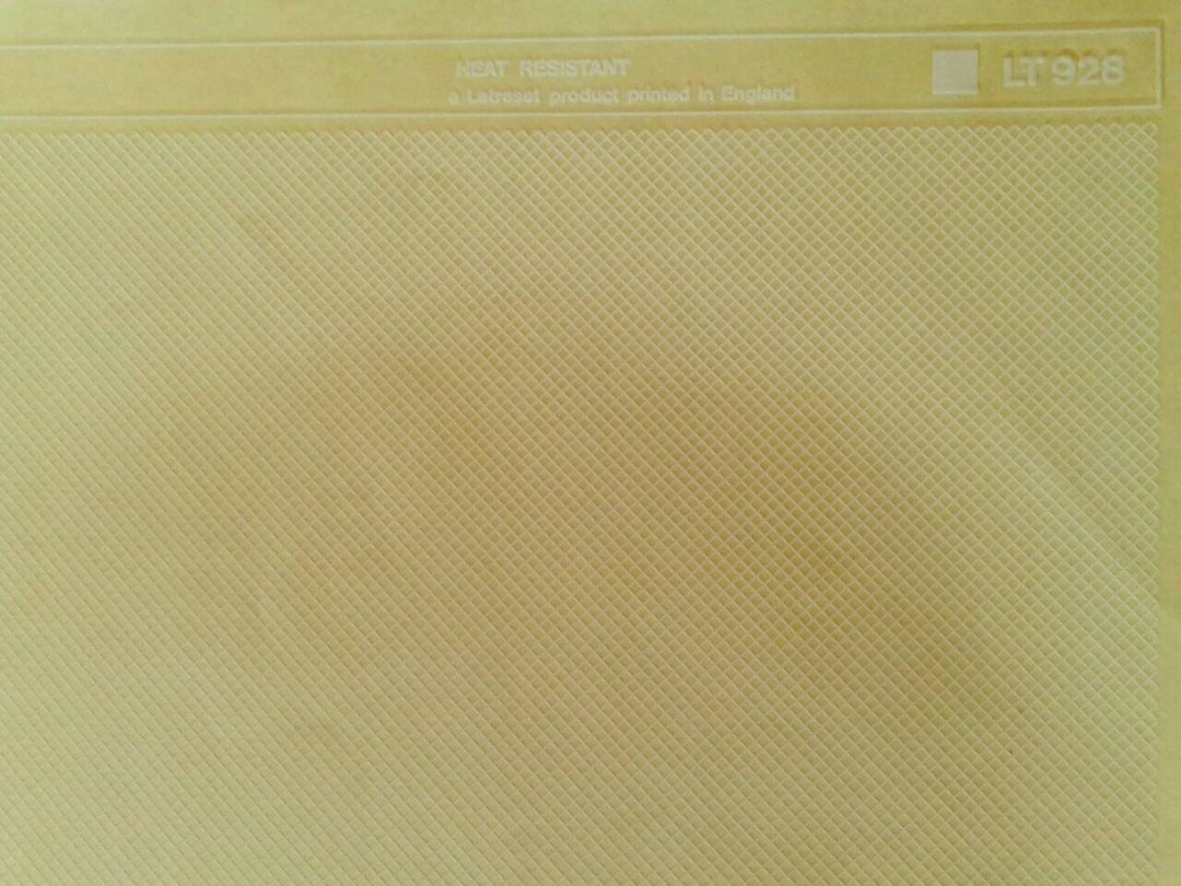 RARE WHITE Manga Screentone Letratone Letraset Adhesive Sheets Shading ...