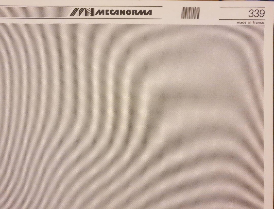 DIAGONAL LINES - Large (29 X 38cm) Manga Screentone Mecanorma Normatone ...