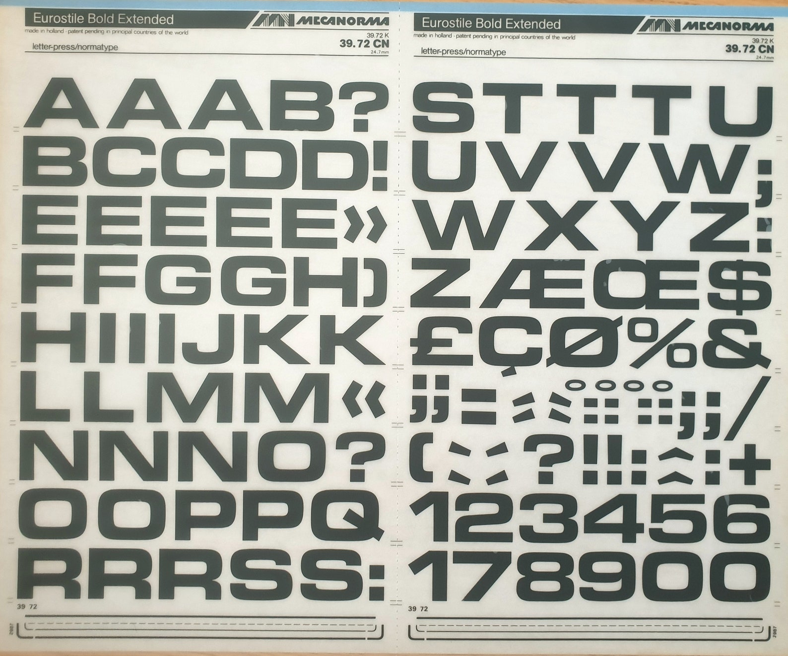 EUROSTILE BOLD EXTENDED (16pt/20pt/36pt/48pt/60pt/84pt/96pt/144pt ...