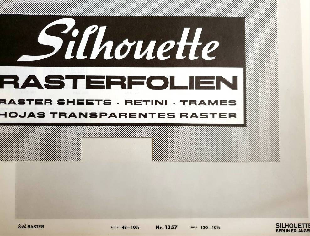DOTS Shading Film Silhouette Manga Screentone Shading & Pattern Film ...