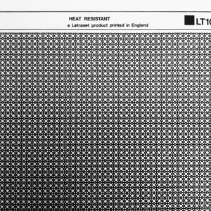 REPEATING DECORATIVE Patterns - Letraset Manga SCREENTONE Adhesive Tone ...