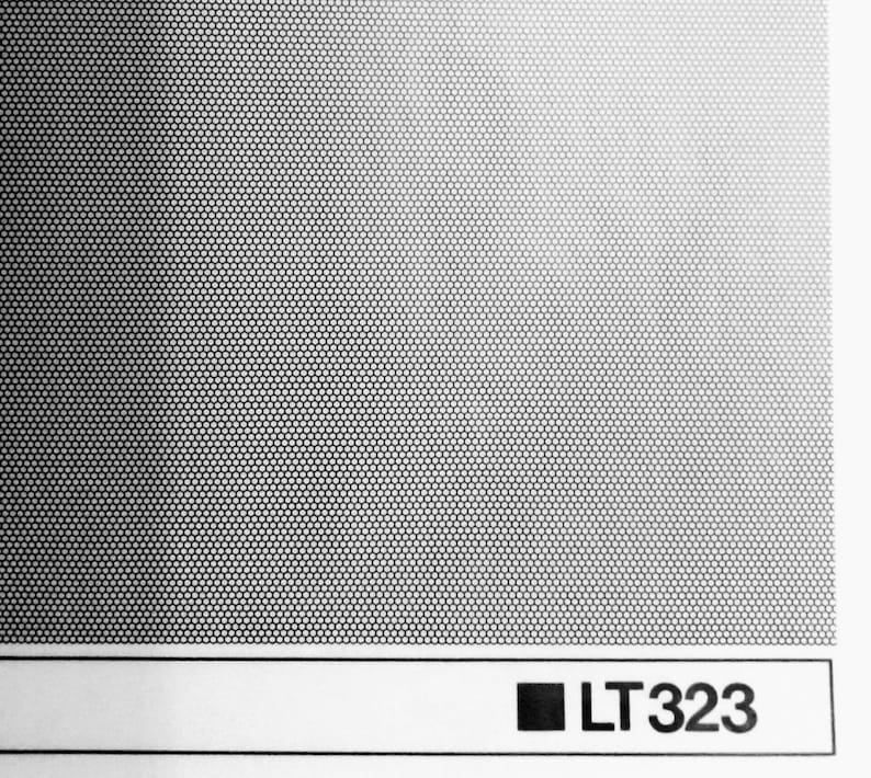 HEXAGON / BEEHIVE / HONEYCOMB Pattern Letraset Letratone / - Etsy UK