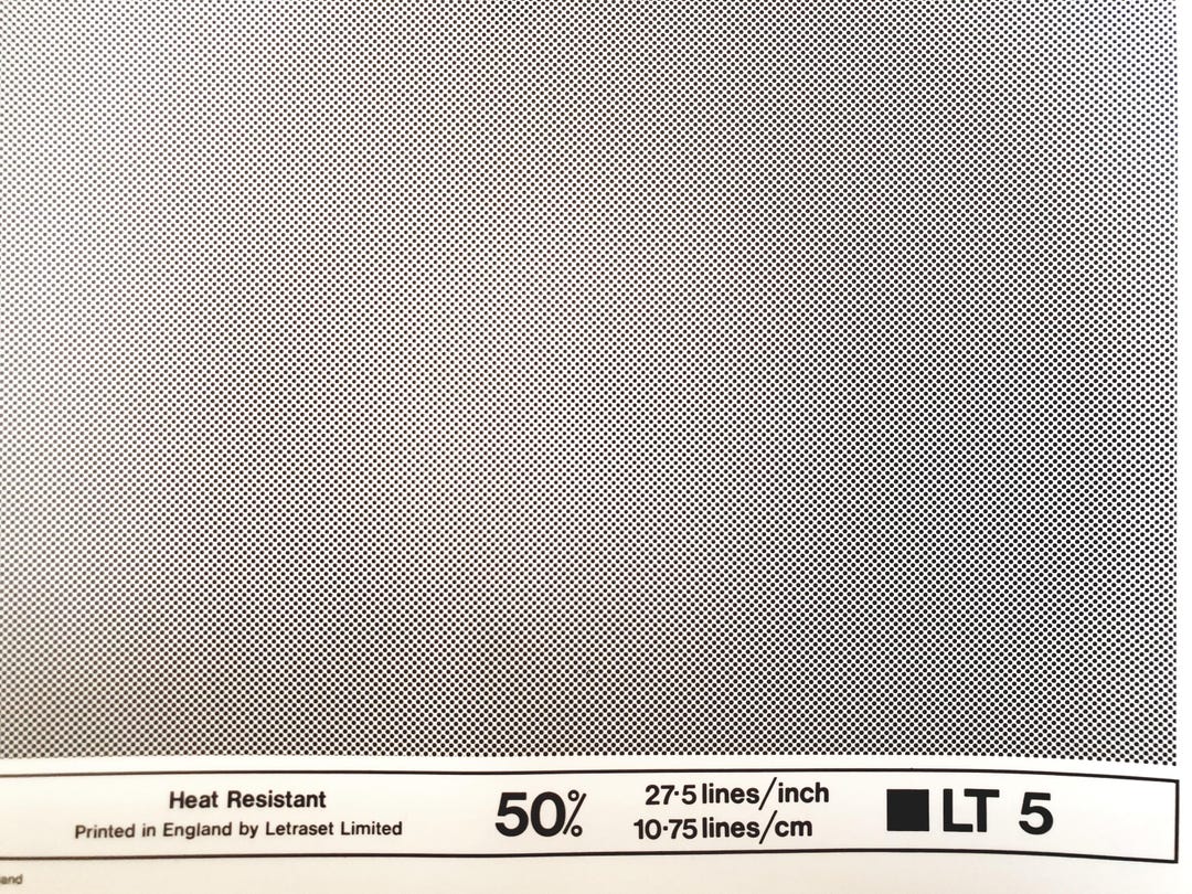 Fine TINTS / SHADING / Co Ordinated DOTS Screentone 30-40-50-60-70% ...
