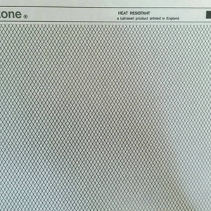 DIAMOND GRID / Diamond Pattern - Letraset Letratone Manga Screentone ...