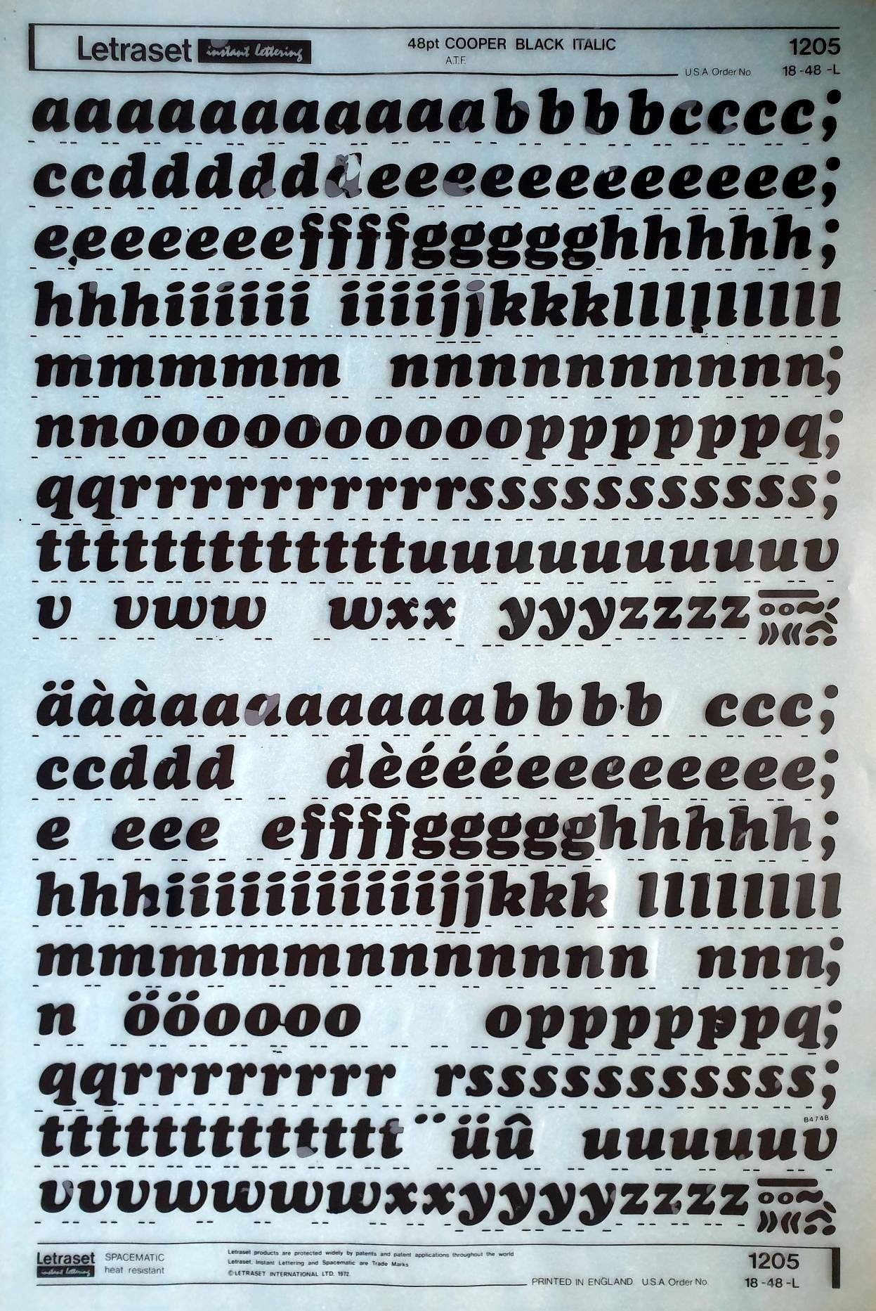 Cooper Black Italic Font