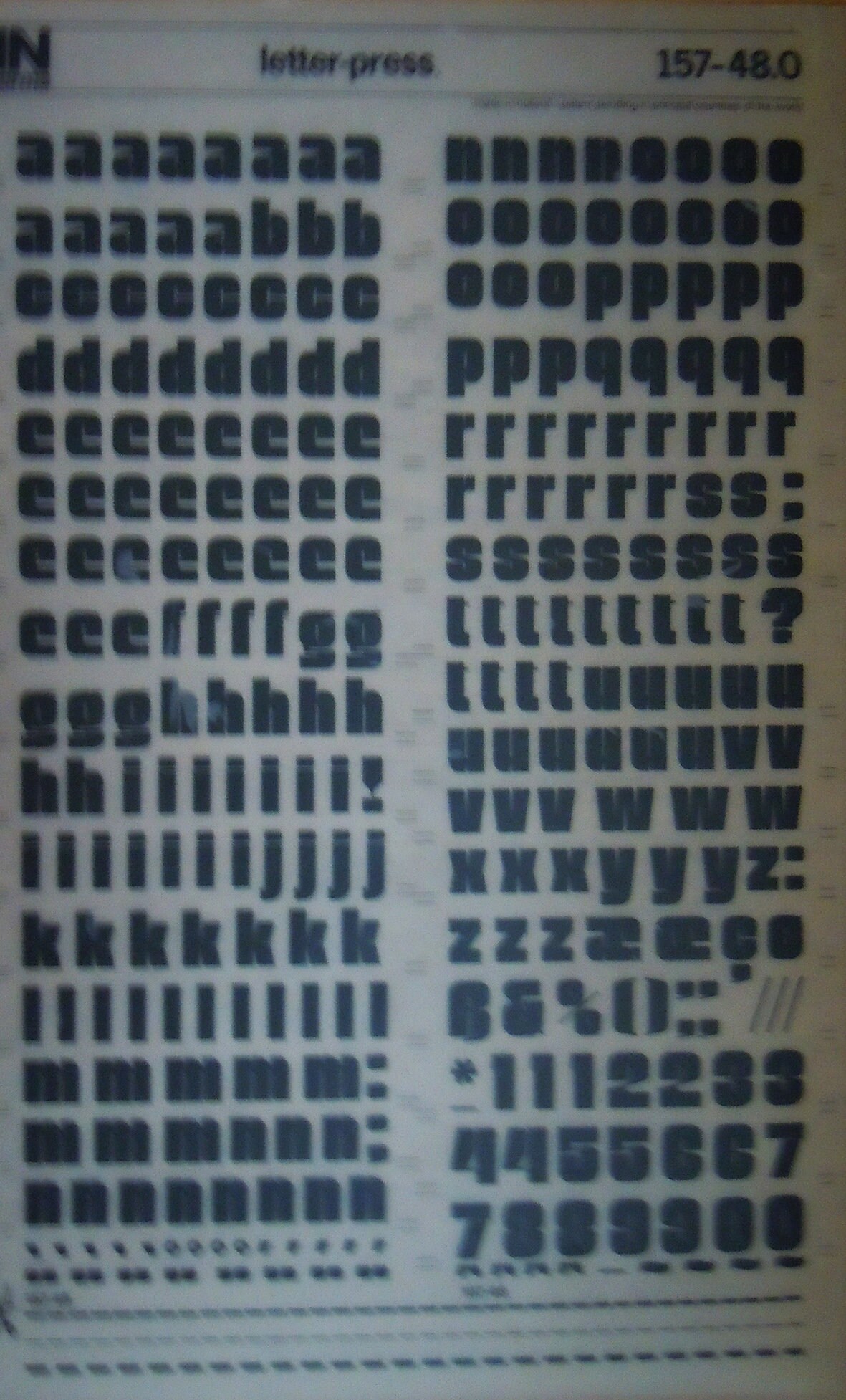 NEIL BOLD Letraset / Mecanorma instant rub on letter | Etsy