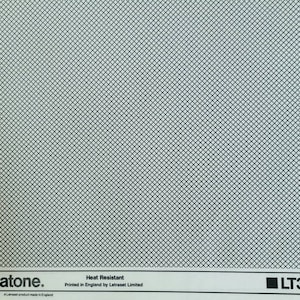 DIAMOND GRID / Diamond Pattern - Letraset Letratone Manga Screentone ...