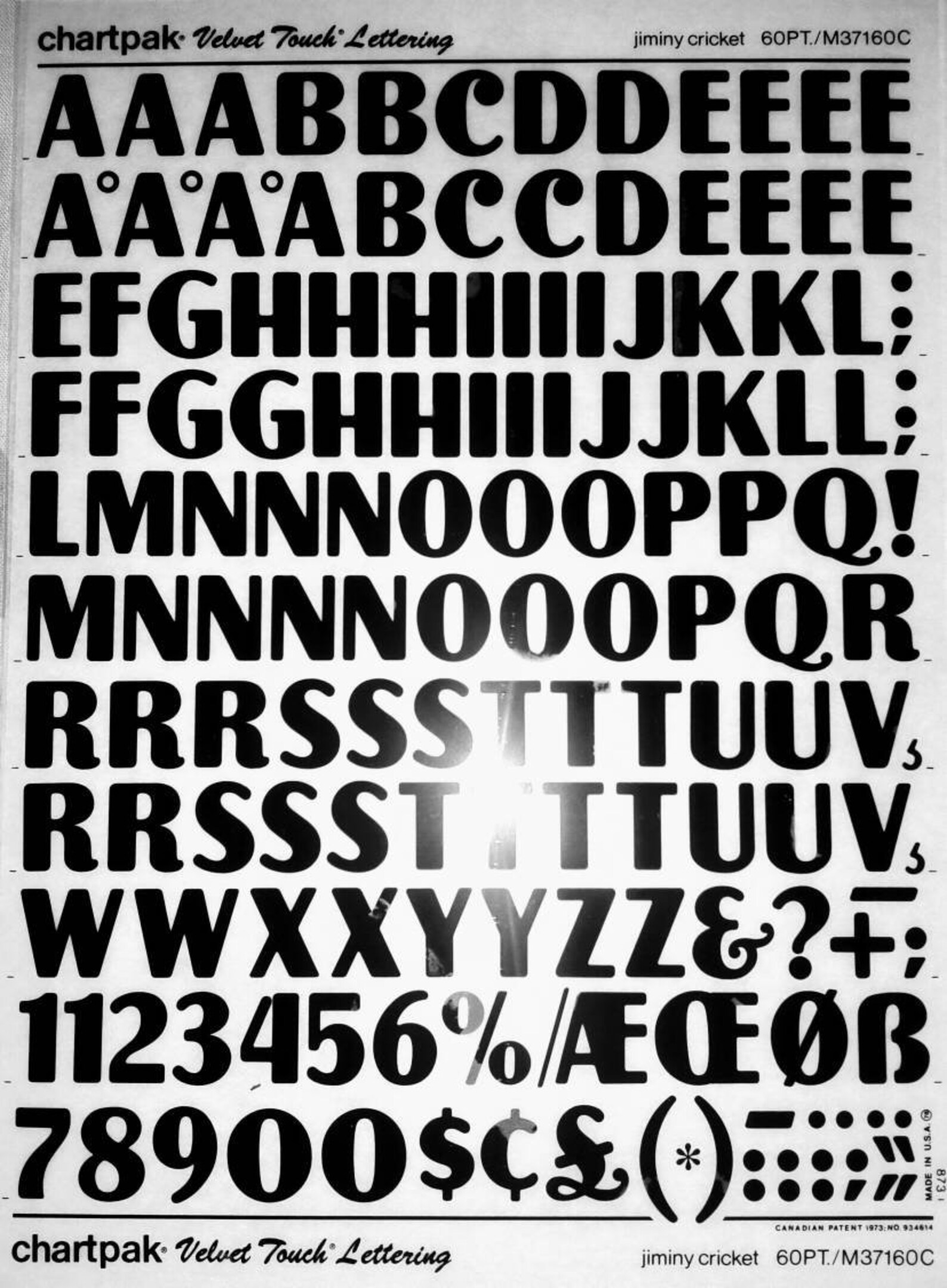 JIMINY CRICKET Chartpak Dry Letter Transfers choose Font - Etsy