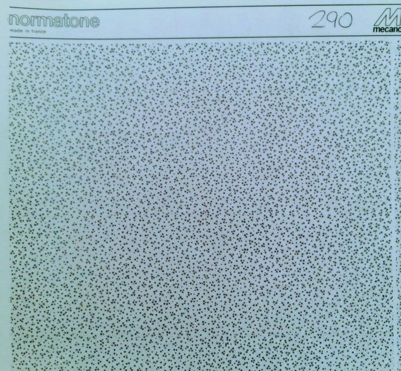 STARS - Manga Screentone Letratone Letraset / Mecanorma Shading Film ...