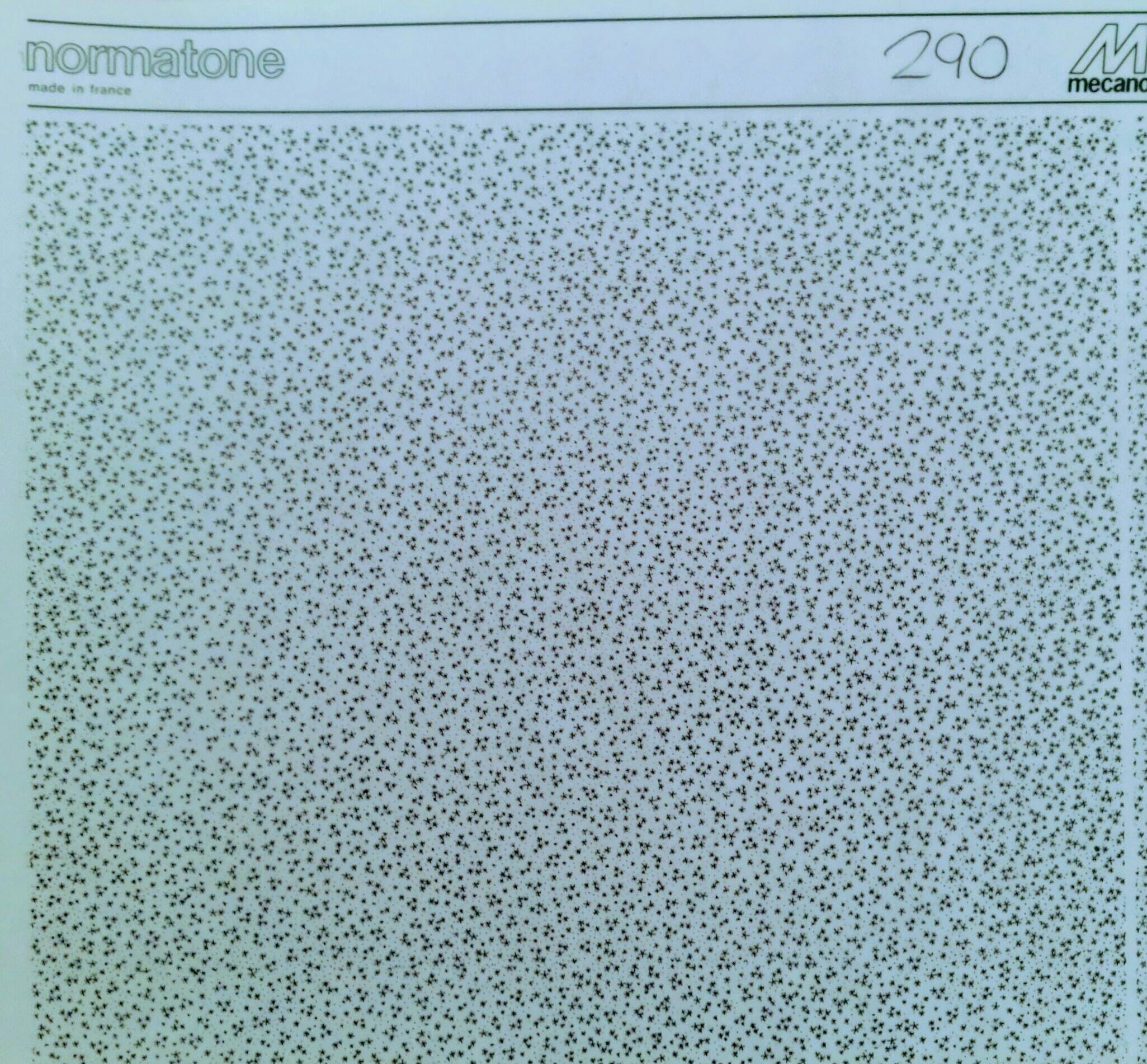 STARS - Manga Screentone Letratone Letraset / Mecanorma Shading Film ...