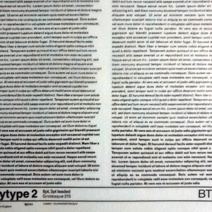 BODYTYPE Body Type (helvetica, Times, Plantin, Grotesque) Letraset ...