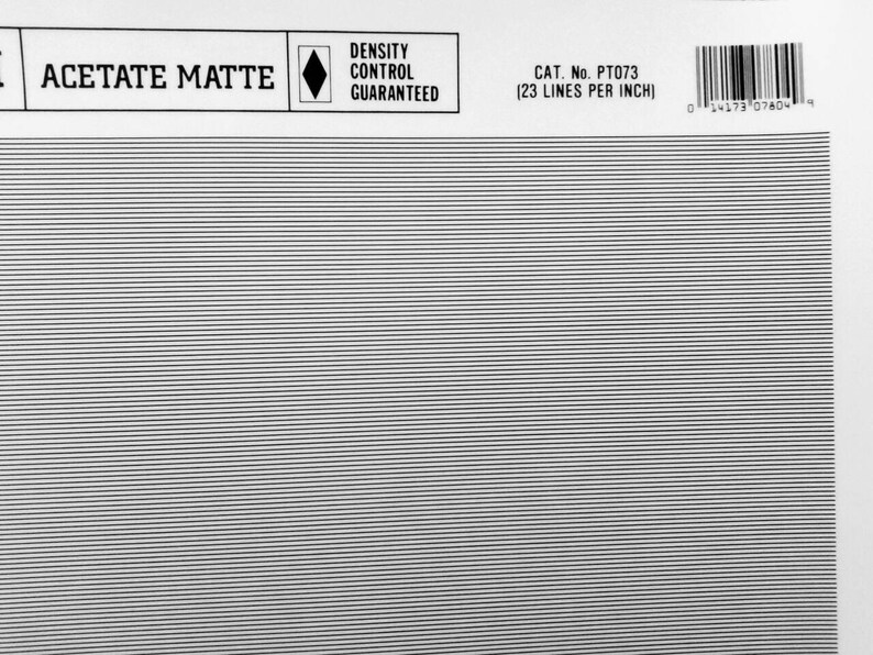 LINES 8 30 Lines per Inch PT047 PT073 Chartpak - Etsy Denmark
