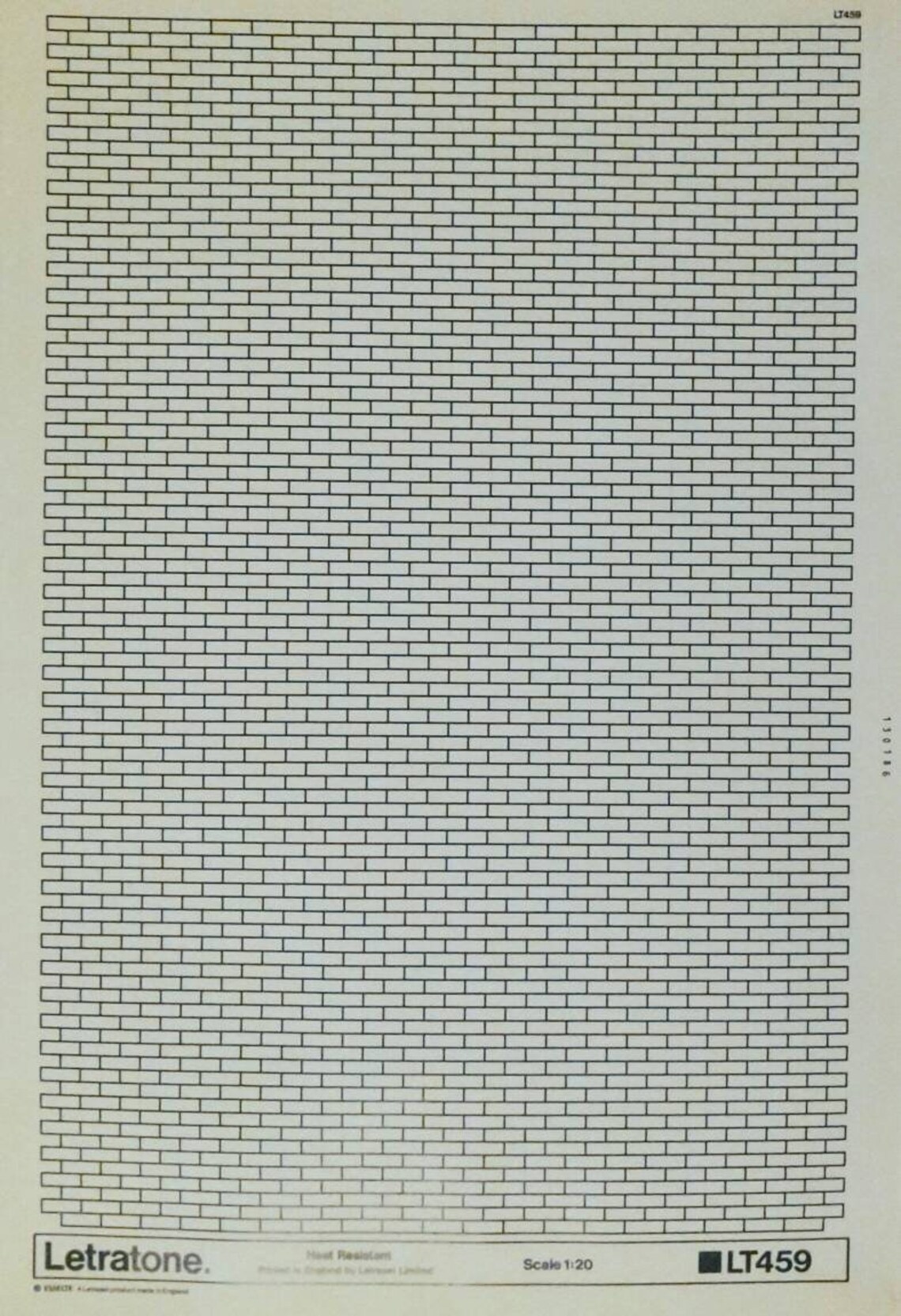 BRICK WALL Manga SCREENTONE Letraset Letratone Normatone - Etsy