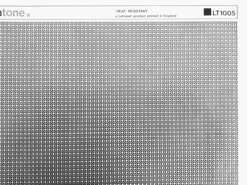 REPEATING DECORATIVE Patterns Letraset Manga SCREENTONE - Etsy