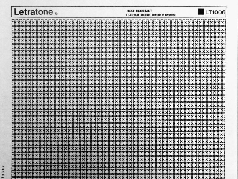 REPEATING DECORATIVE Patterns - Letraset Manga SCREENTONE Adhesive Tone ...