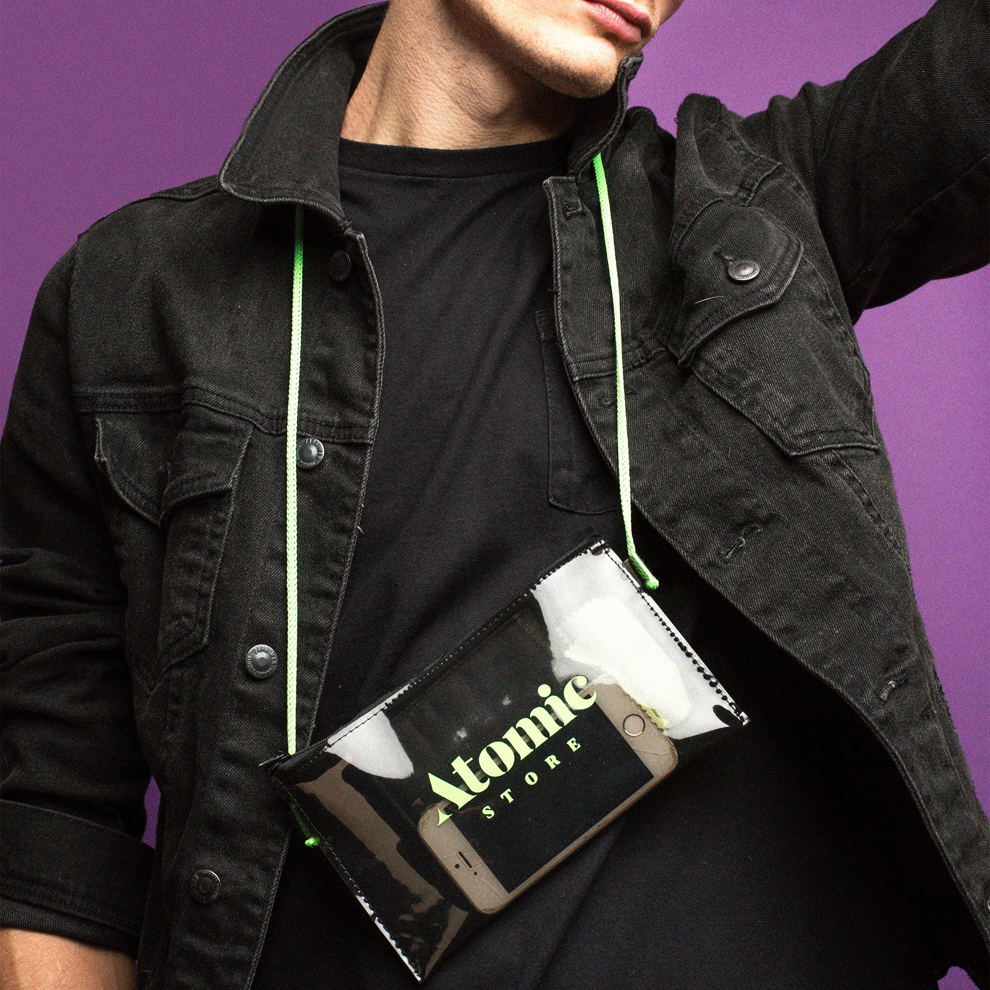 Pouch Bags Merch With Zipper and Your Logo Custom Colour Size and Print ...