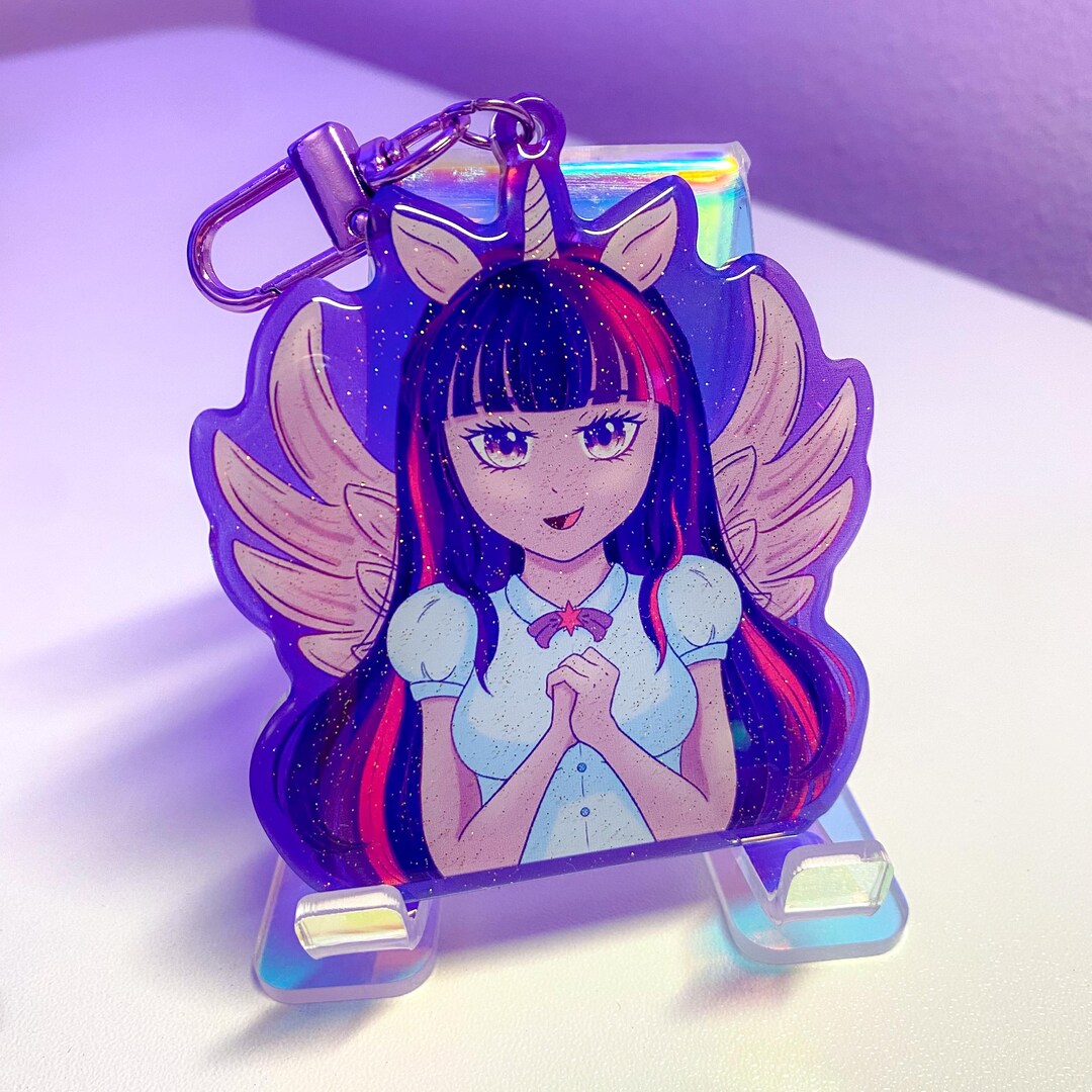 Twilight Sparkle-inspired Acrylic Keychain Keychain for Fans of Magic ...
