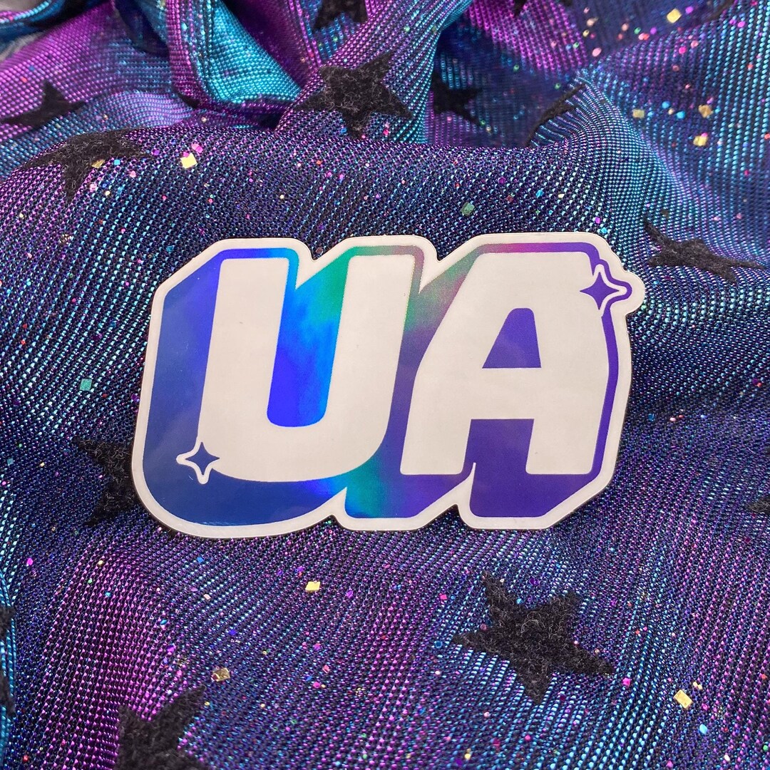 UA Plus Ultra Holographic Sticker | Anime-inspired Vinyl Sticker ...