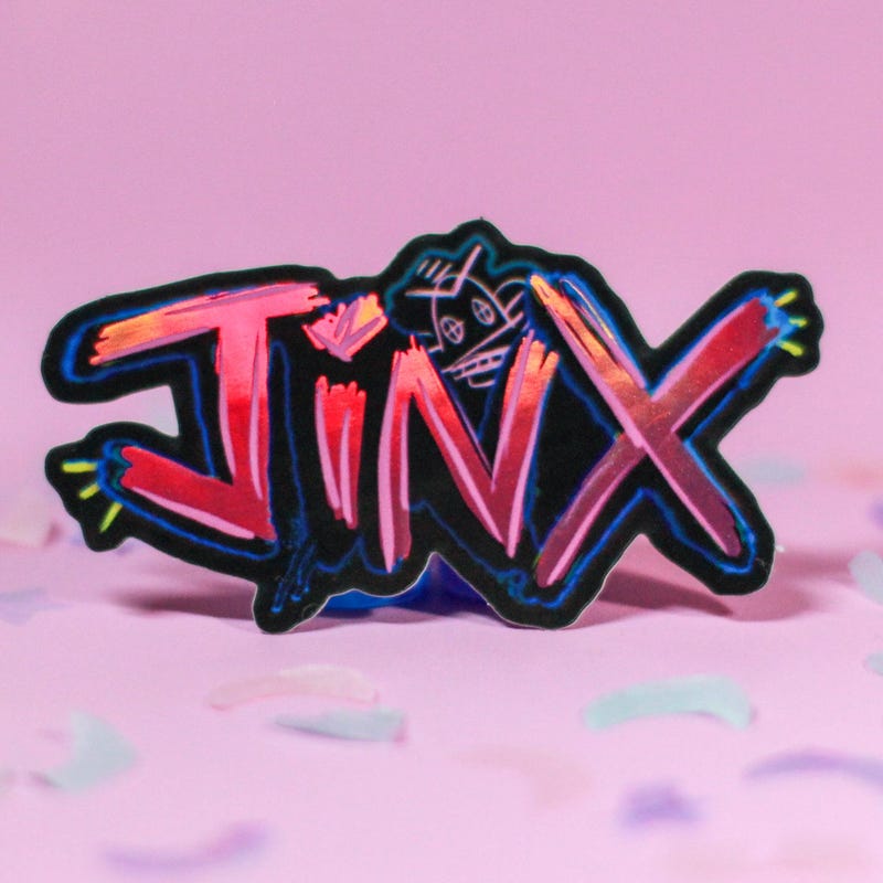Jinx Sticker - Etsy