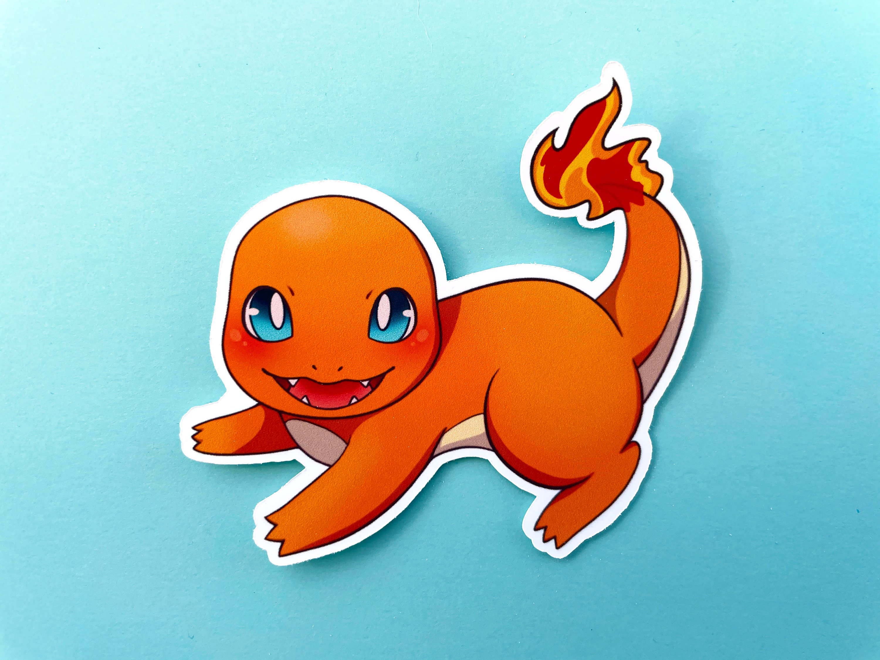 Stickers Pokemon Gifts Pastel Charmander Sticker POKEMON VINYL STICKER ...