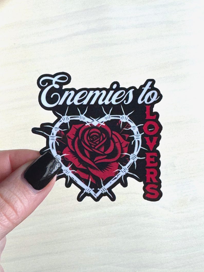 Enemies to Lovers Dark Romance Stickers | Bookish Kindle Accessories - Etsy