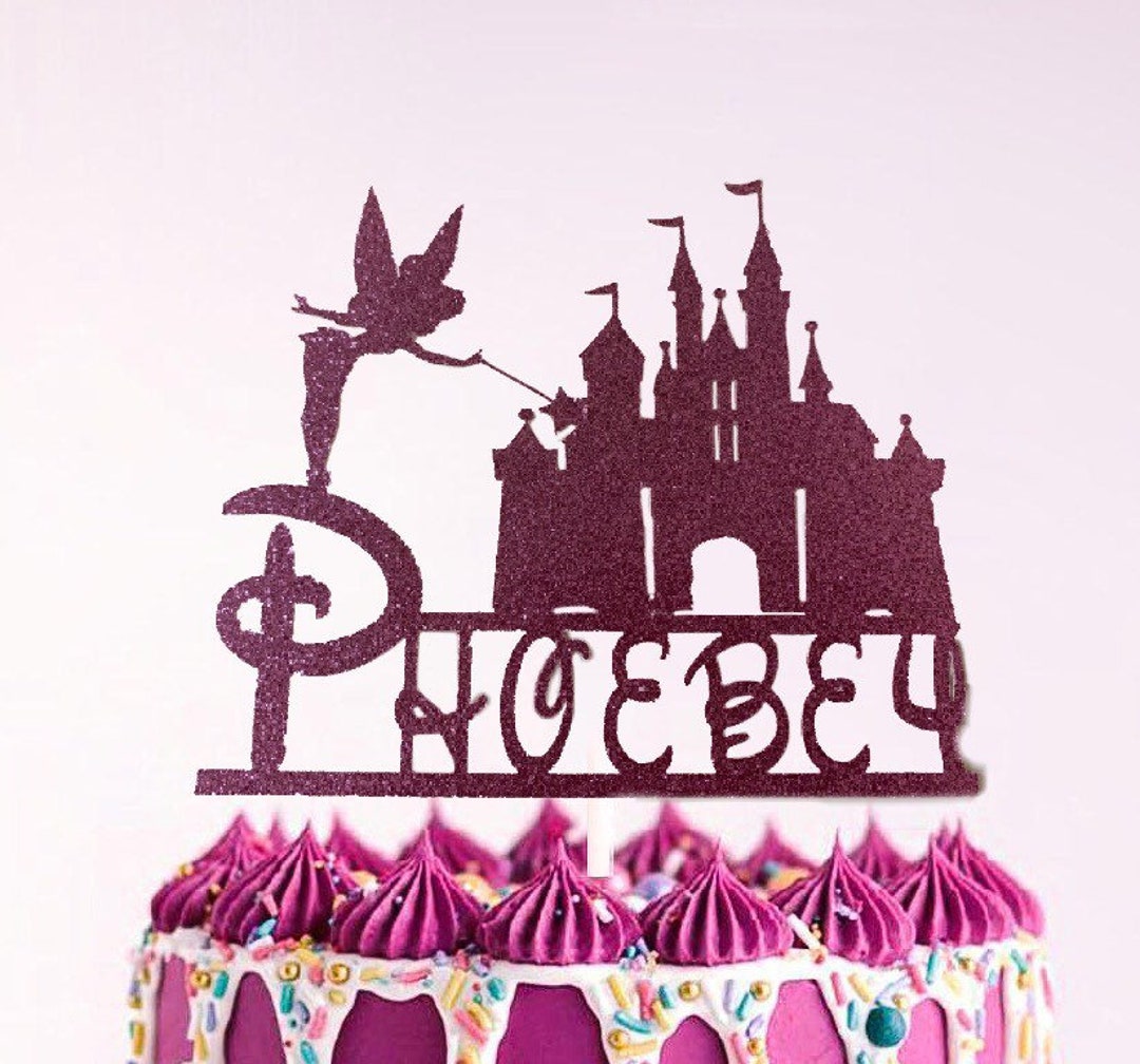 Cinderella Castle With Tinker Bell Inspired Personalised - Etsy
