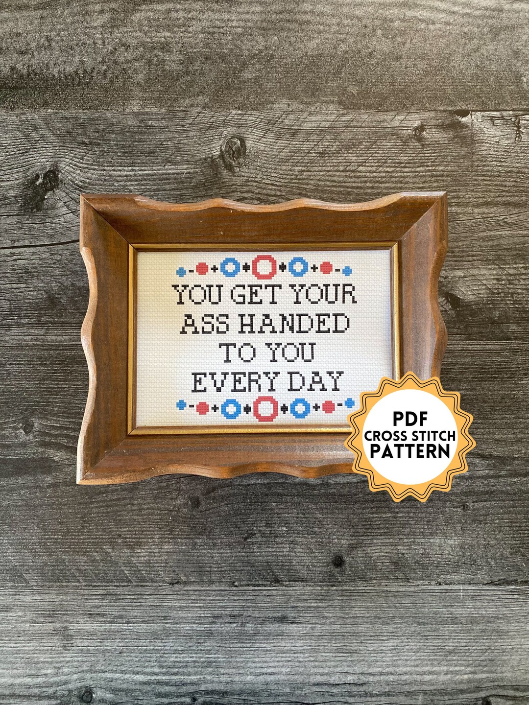 Phish Fishman Lyrics Cross Stitch Pattern ~ PDF Pattern - Etsy