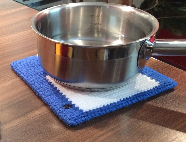 Floppy-disk Pot Pad (or Hot Pad) Crochet Pattern. - Etsy