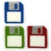 Floppy-disk Coaster Crochet Pattern. - Etsy
