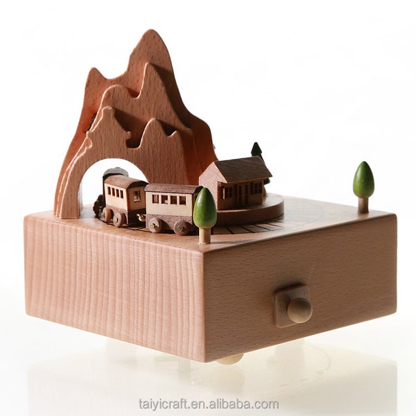 Train Music Box - Etsy