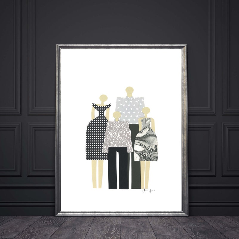 Abstract Family - Etsy
